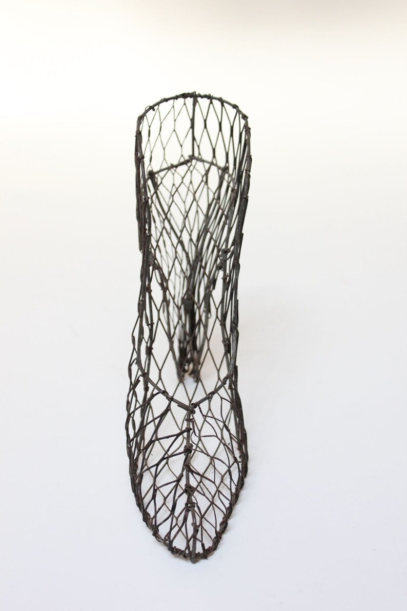 Vintage Wire Mesh High Heel Form Catchall - Etsy