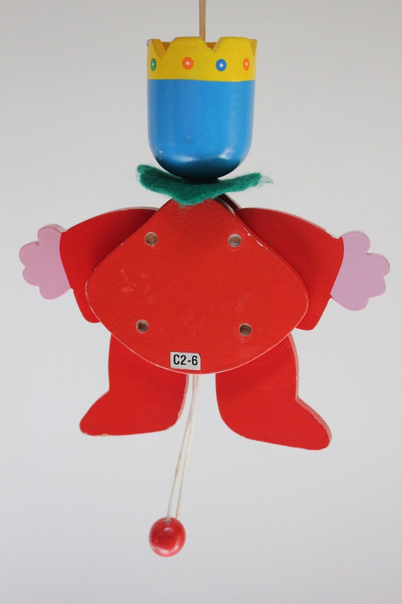 Vintage Italian "queen" Articulated Puppet/pull Toy by Sevi - Etsy