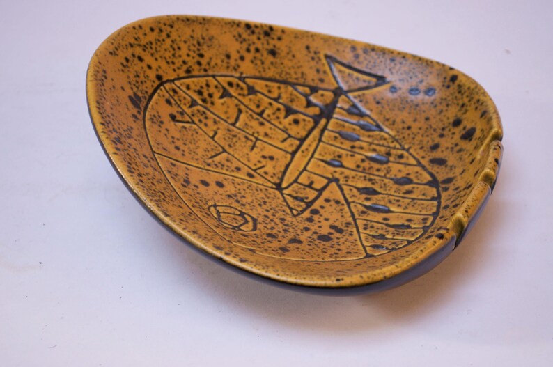 Vintage Ceramic Fish Ashtray / Decorative Dish by Marc Bellaire - Etsy