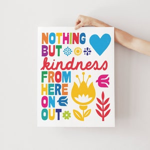 Positive Print for Kids Poster for Kids Therapy Poster Positive ...
