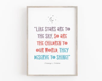 Printable Positive Poster for Kids Positive Affirmations - Etsy