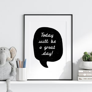 Printable Affirmations Print Positive Kids Print Printable Kids Poster ...