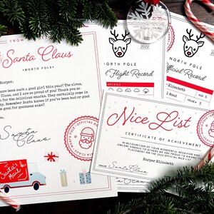 Editable Letter From Santa Personalized Letter From Santa - Etsy