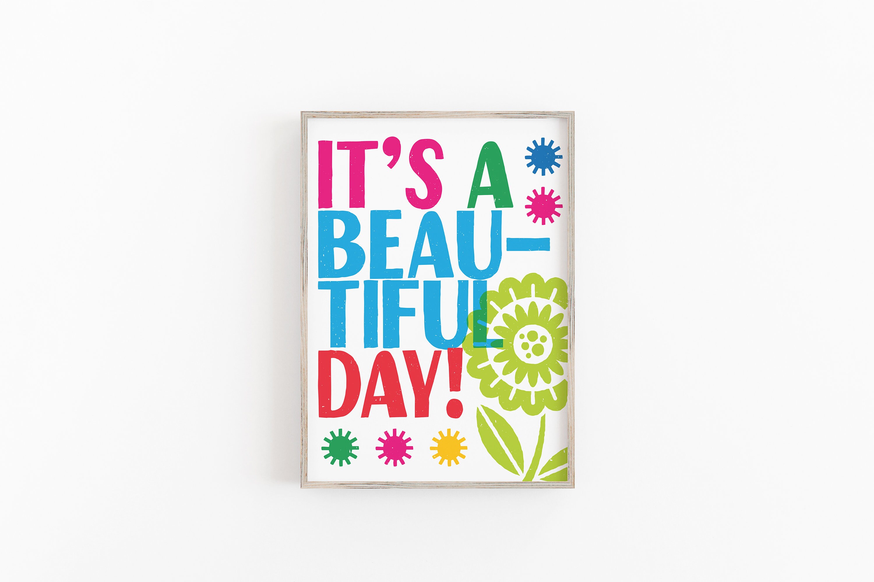 Printable Positive Affirmations Poster Motivational Print for Kids ...