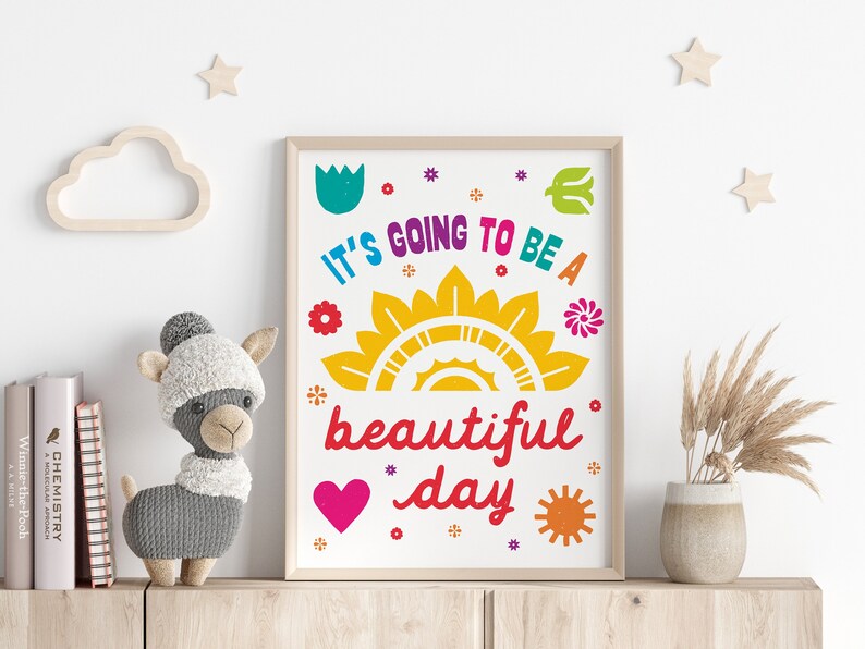 Positive Print for Kids Poster for Kids Therapy Poster Positive ...