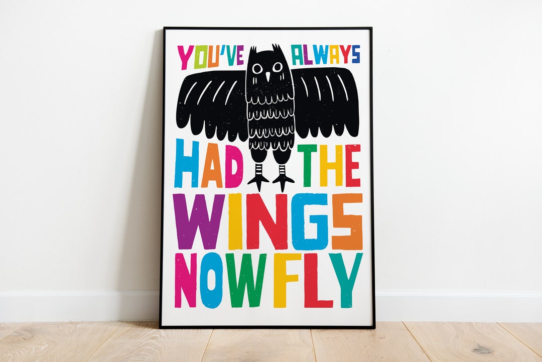 Motivational Print for Kids, Inspirational Print for Kids, Positive ...