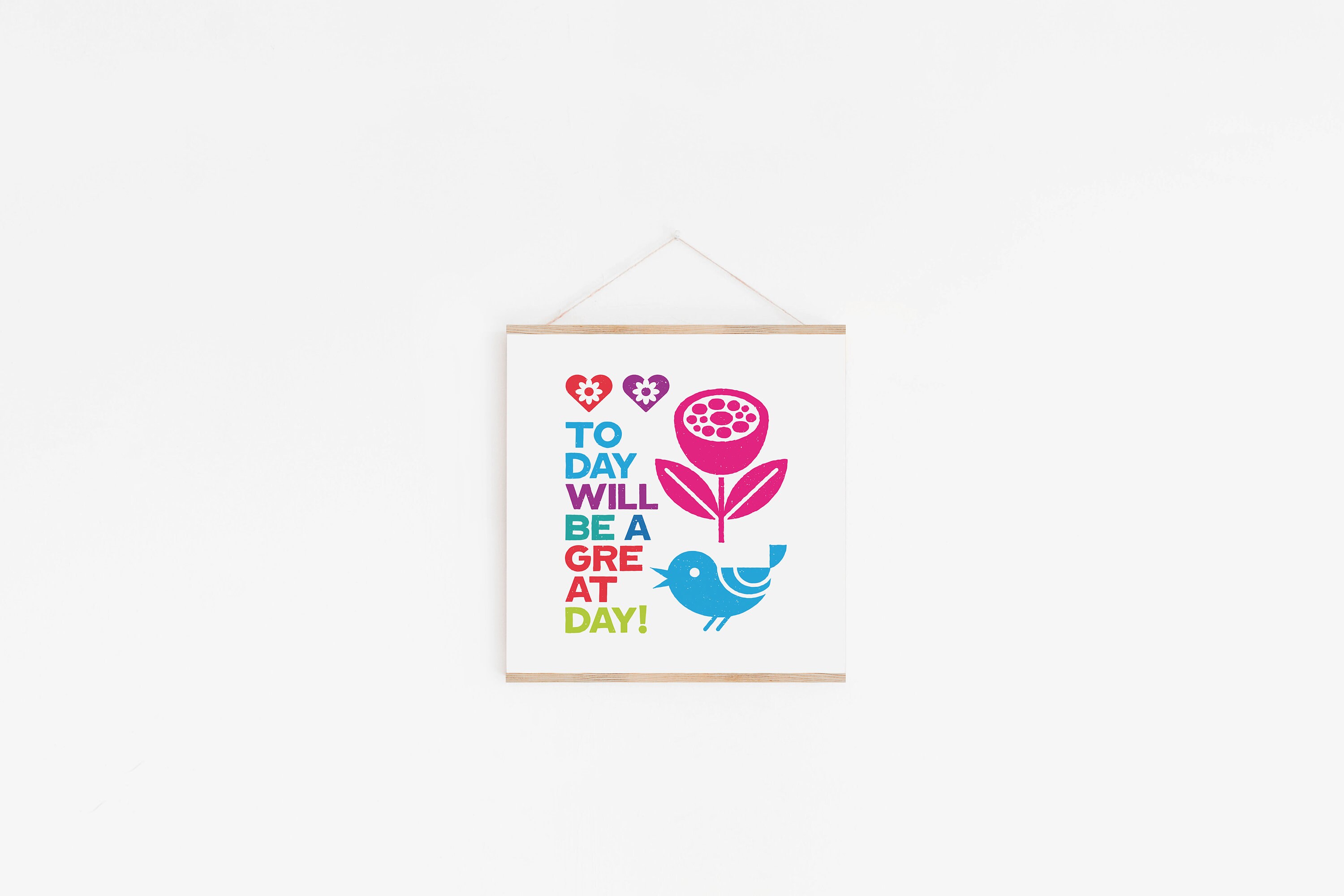 Printable Positive Affirmations Poster Happy Print for Kids ...