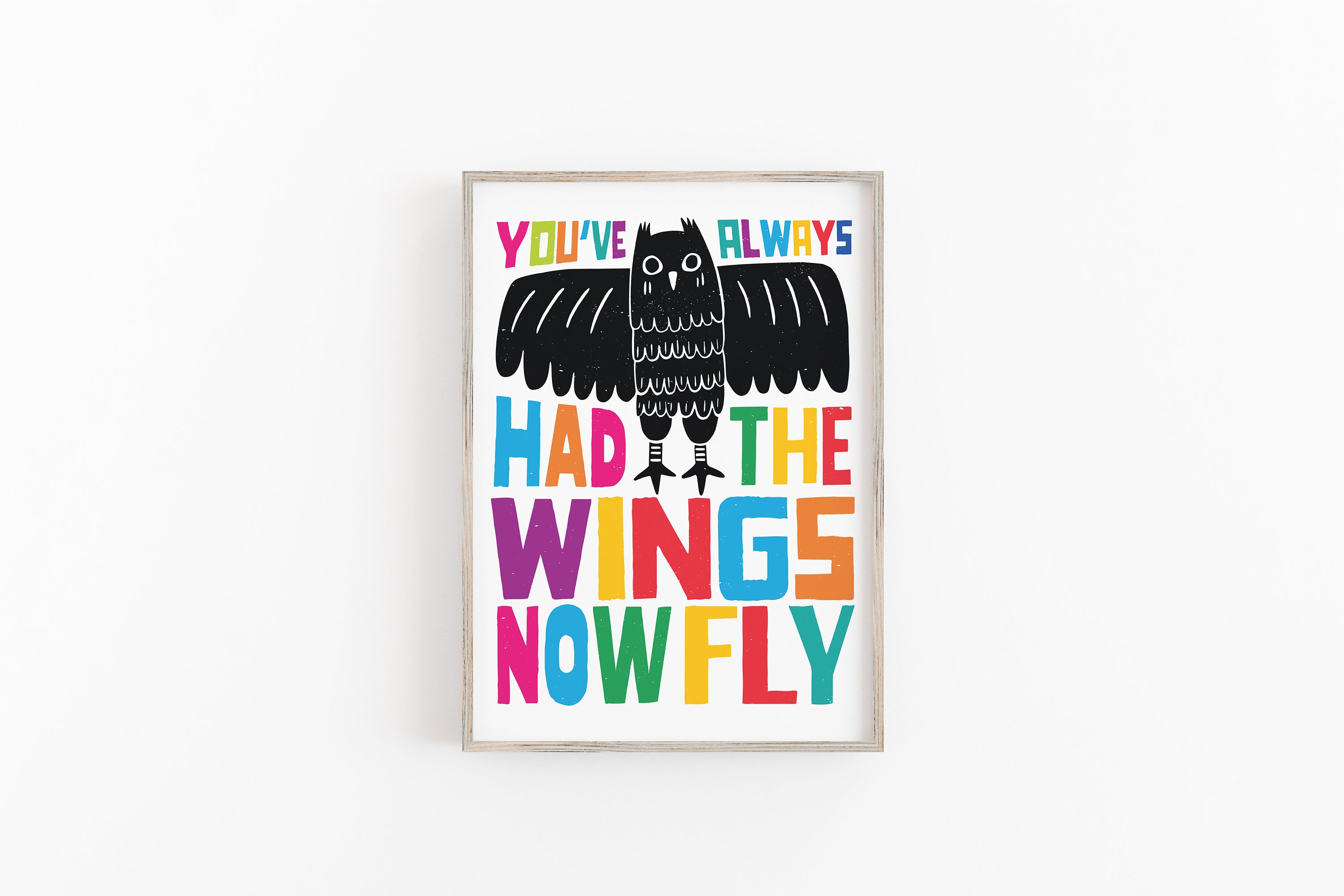 Motivational Print for Kids, Inspirational Print for Kids, Positive ...