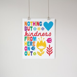 Positive Print for Kids Poster for Kids Therapy Poster Positive ...