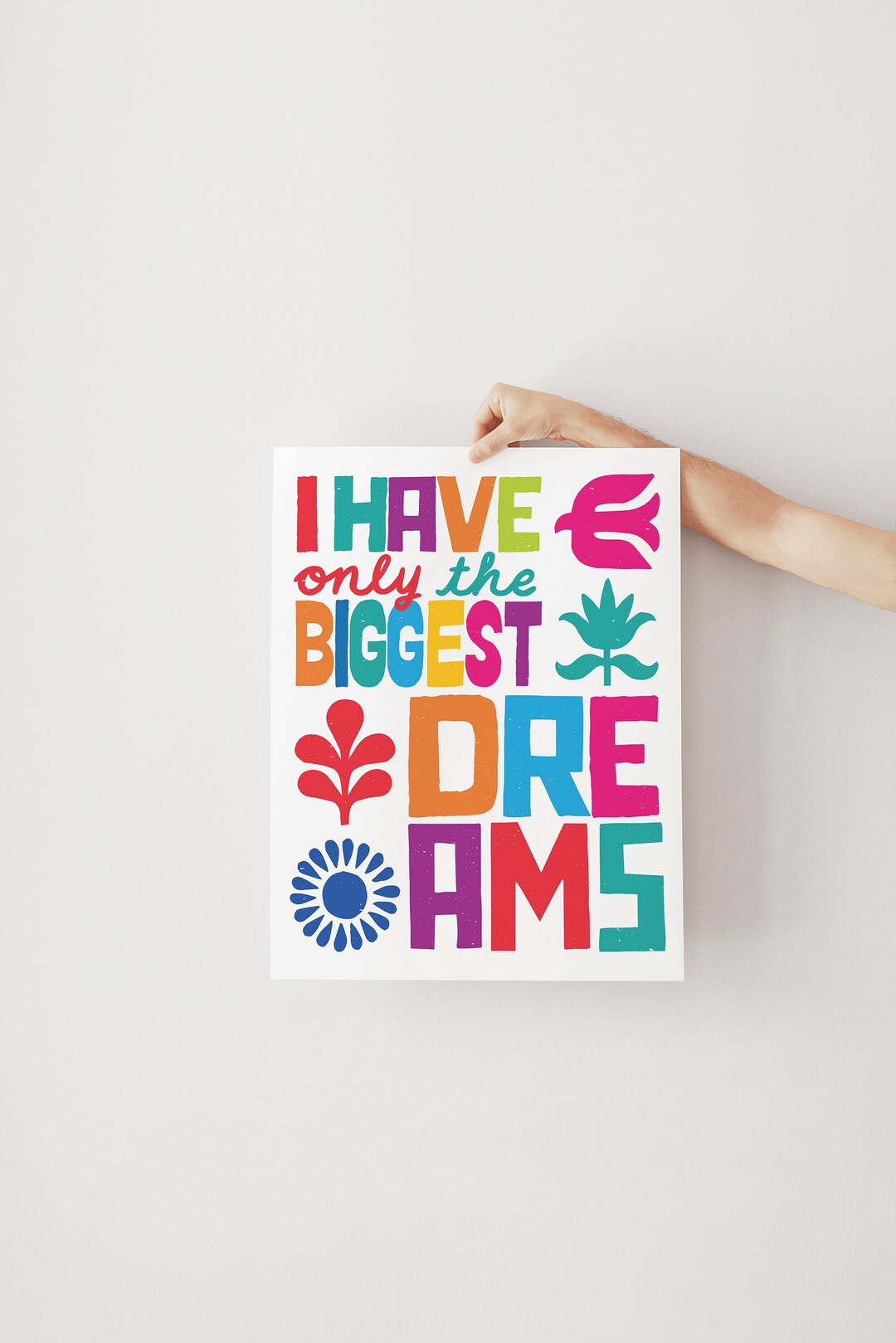 Inspirational Wall Art for Kids, Positive Affirmations, Kids Prints ...