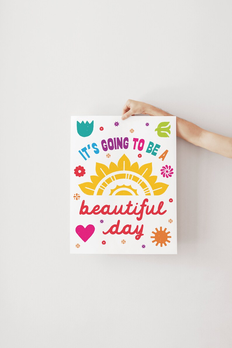 Positive Print for Kids Poster for Kids Therapy Poster Positive ...
