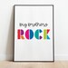 Big Brother Print for Kids, Kids Prints, Kids Poster, Playroom, Kids ...