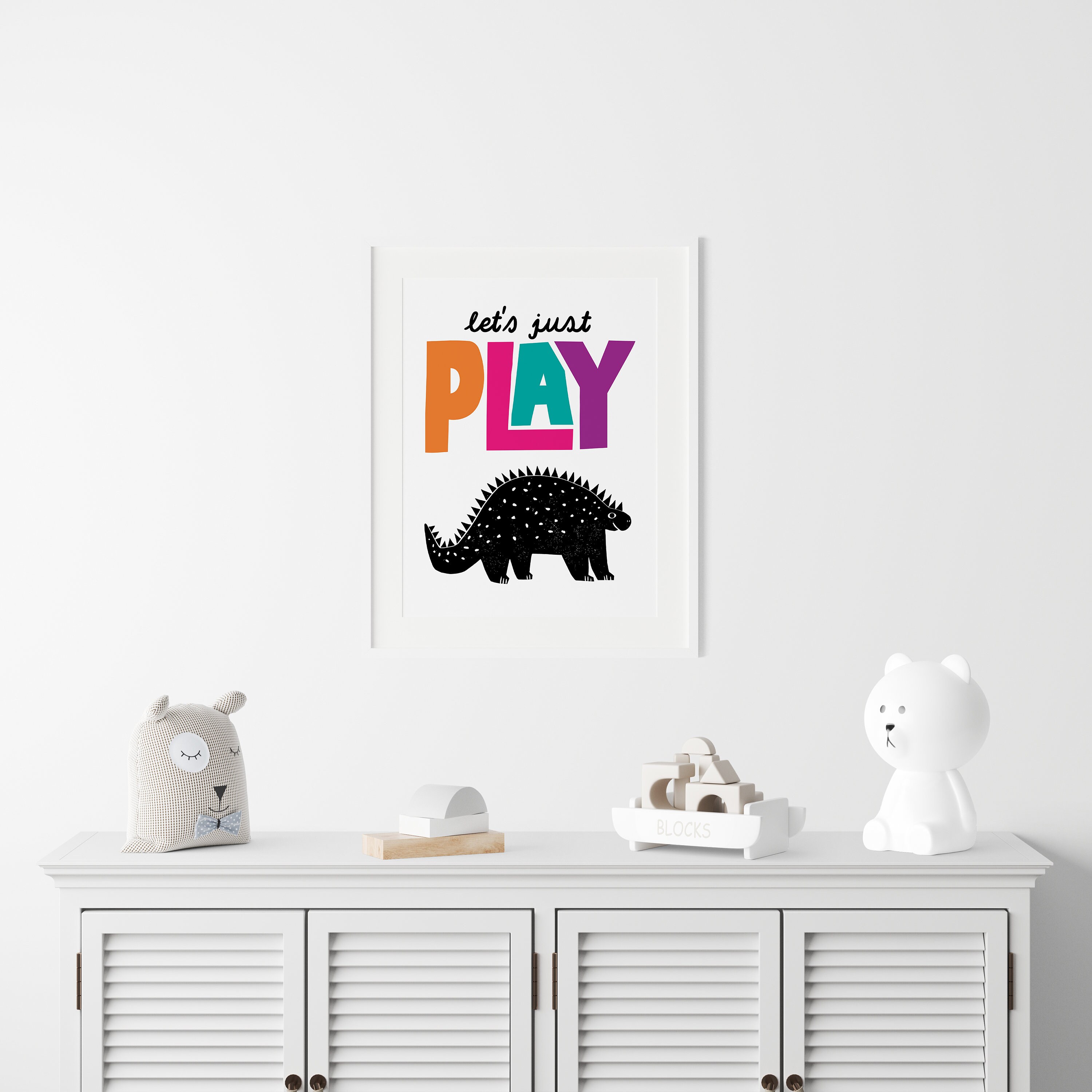 Printable Kids Print, Playroom Poster, Kids Poster, Dinosaur Poster ...