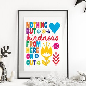 Positive Print for Kids Poster for Kids Therapy Poster Positive ...