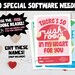 Editable Valentine's Day Cards, Printable Valentine Cards, Instant ...