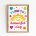 Positive Print for Kids Poster for Kids Therapy Poster Positive ...
