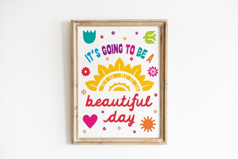 Positive Print for Kids Poster for Kids Therapy Poster Positive ...