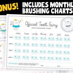 Tooth Fairy for Kids, Editable Tooth Fairy Receipt, Printable Tooth ...