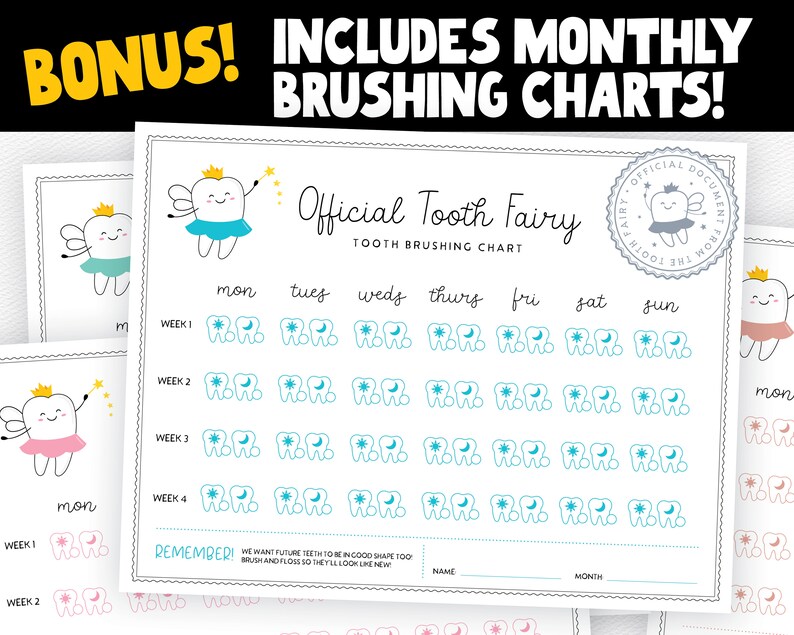 Tooth Fairy for Kids Editable Tooth Fairy Receipt Printable - Etsy