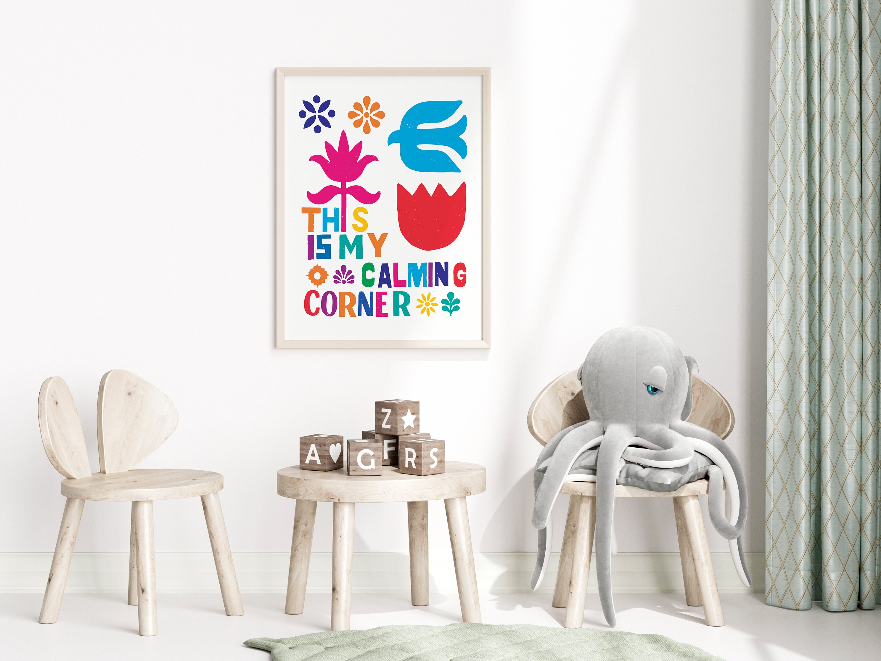 Printable Positive Poster for Kids Calming Poster for Kids - Etsy