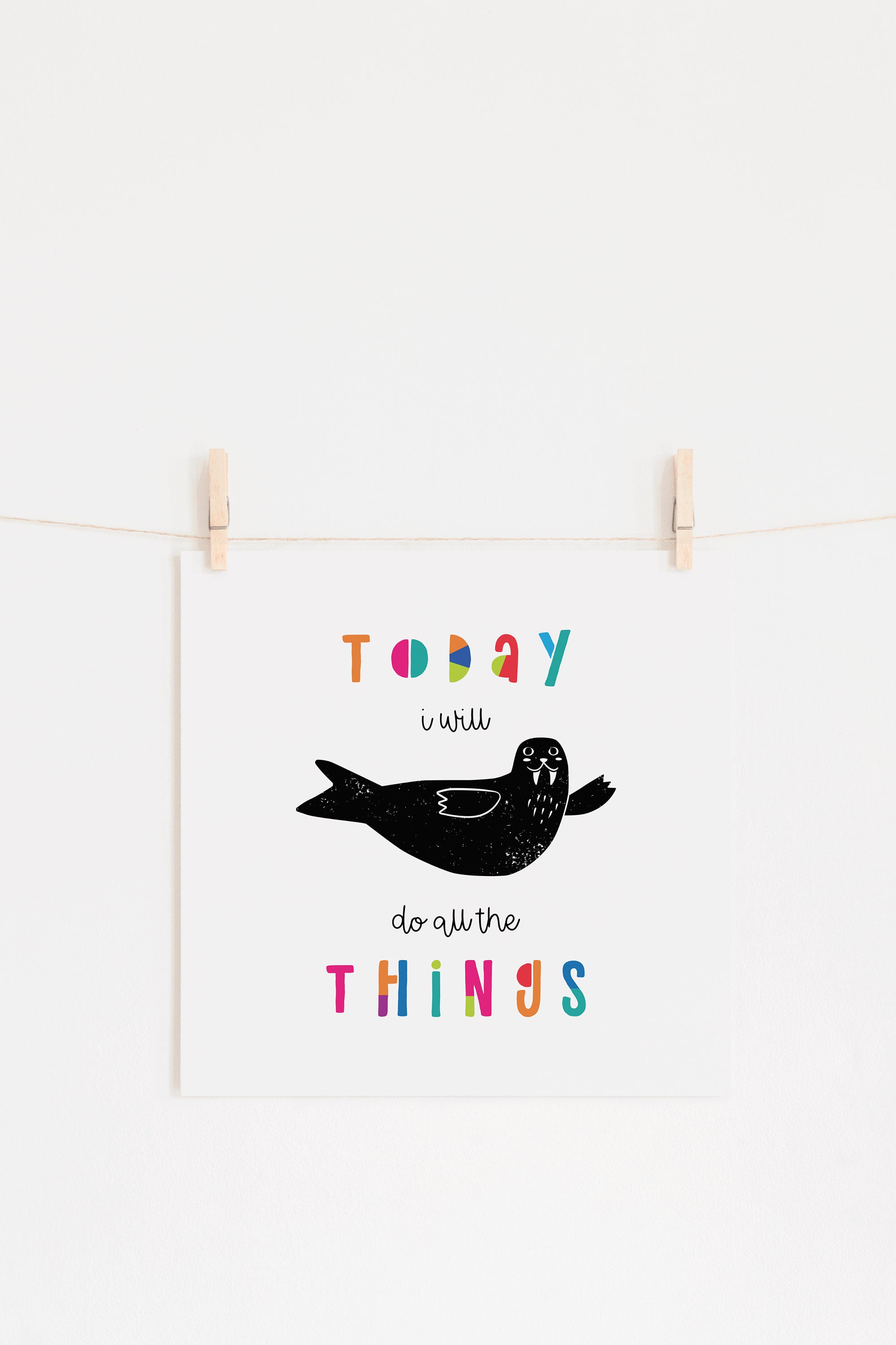 Printable Kids Print, Positive Affirmations, Kids Prints, Kids Poster ...