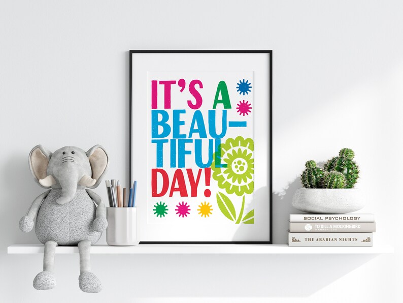 Printable Positive Affirmations Poster Motivational Print for - Etsy