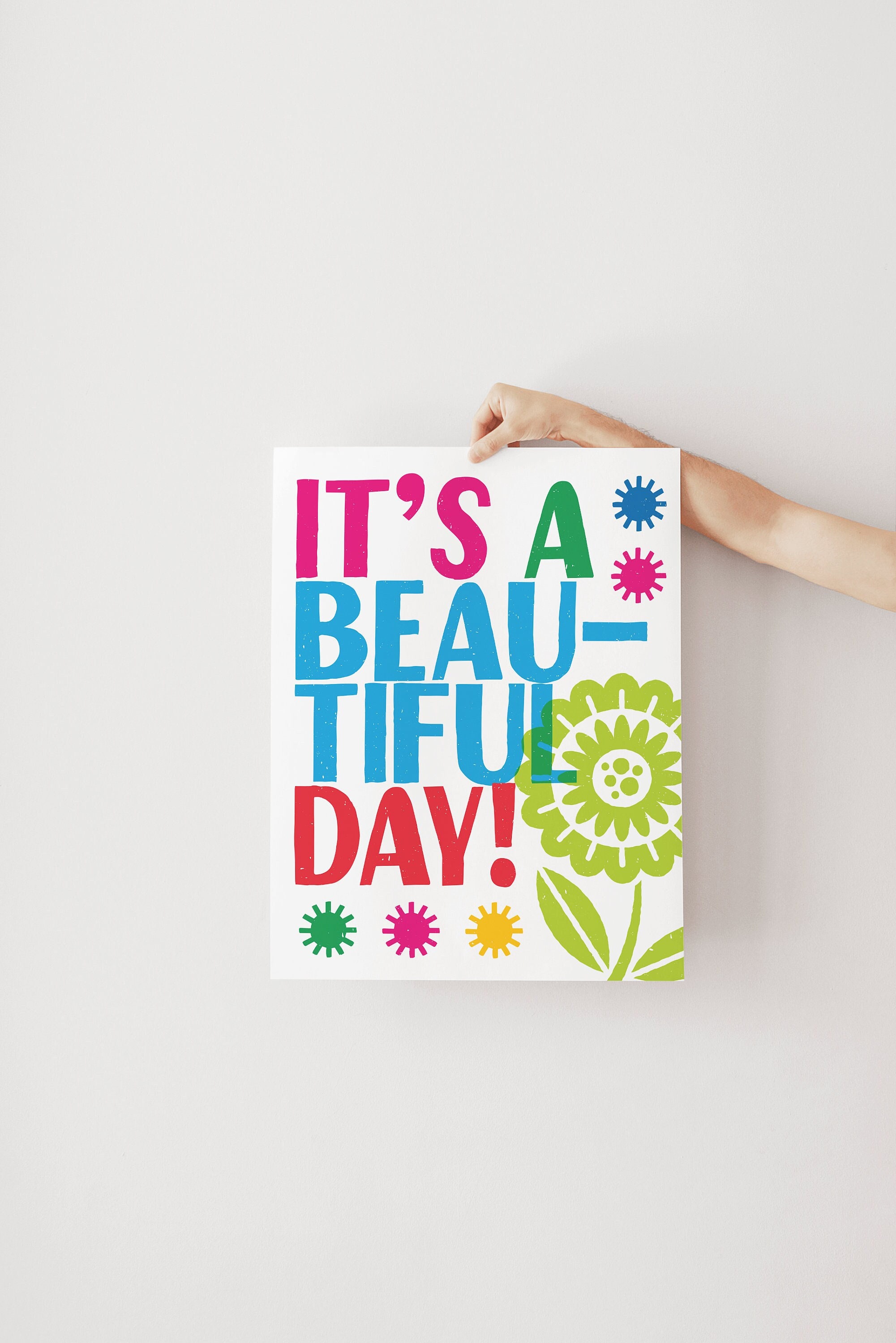 Printable Positive Affirmations Poster Motivational Print for Kids ...