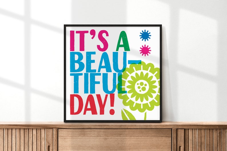 Printable Positive Affirmations Poster Motivational Print for - Etsy