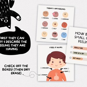 Feelings Chart for Kids Coping Skills Feelings Journal for Kids ...