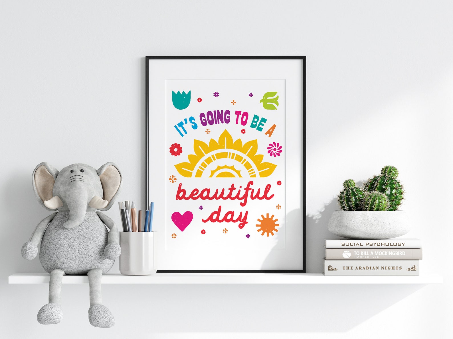 Positive Print for Kids Poster for Kids Therapy Poster - Etsy