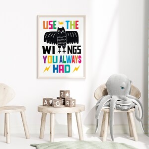 Printable Positive Poster for Kids, Positive Affirmations Print, Cute ...