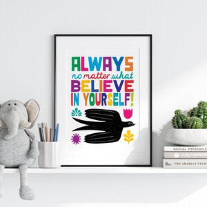 Printable Wall Art for Kids Poster for Kids Motivational Print for Kids ...