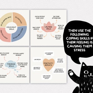 Feelings Chart for Kids Coping Skills Feelings Journal for Kids ...