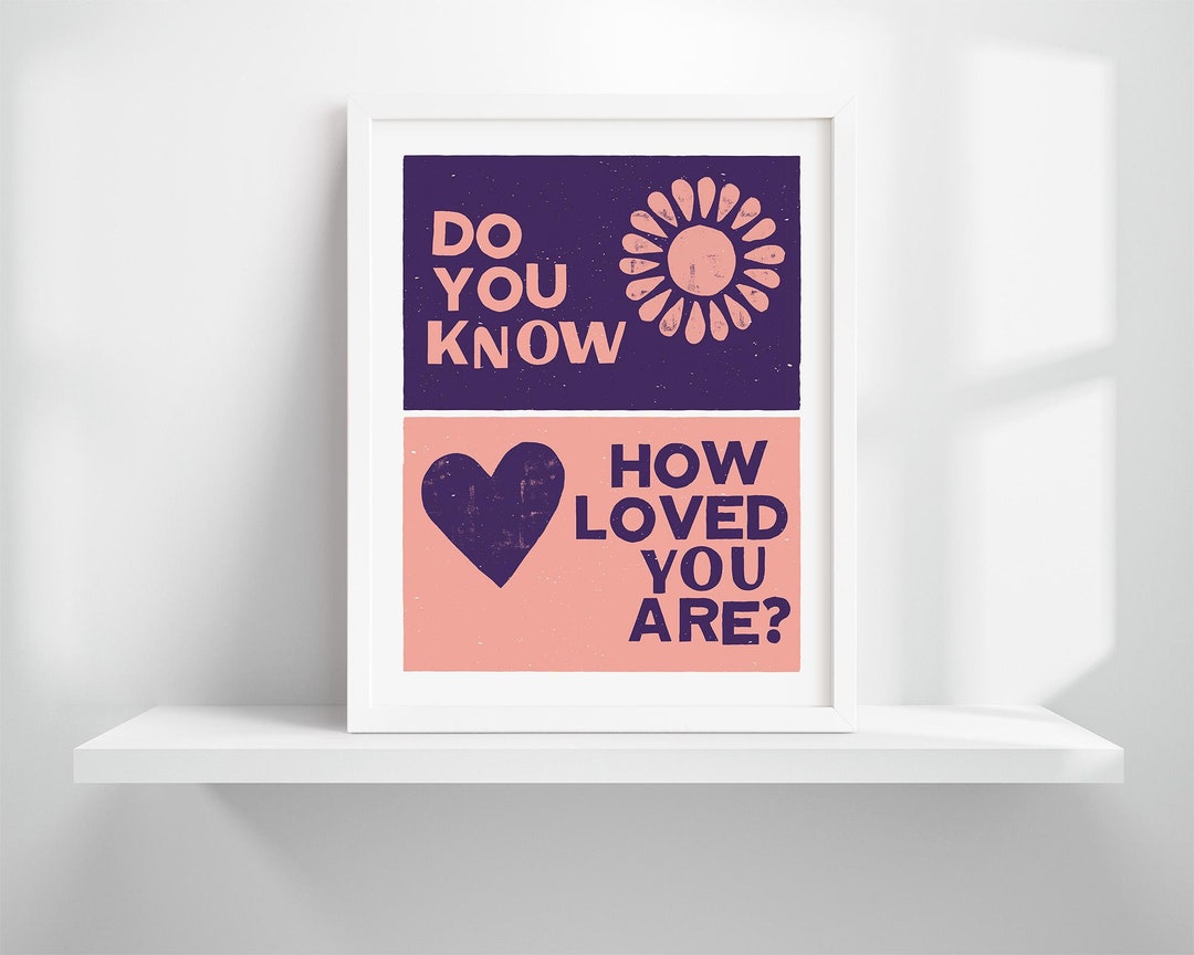 Printable Positive Affirmations Poster Motivational Print for Kids ...