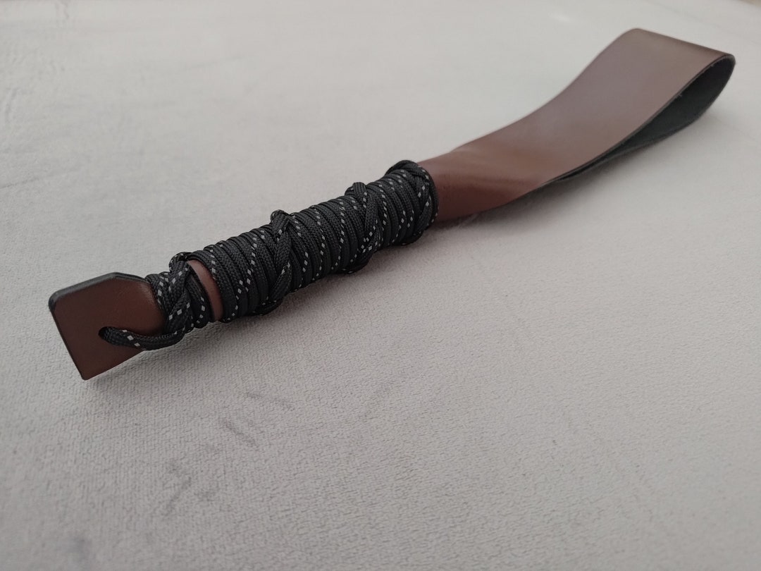 Leather Belt Paddle: Handmade Leather Paddle, BDSM, Kink Discipline ...