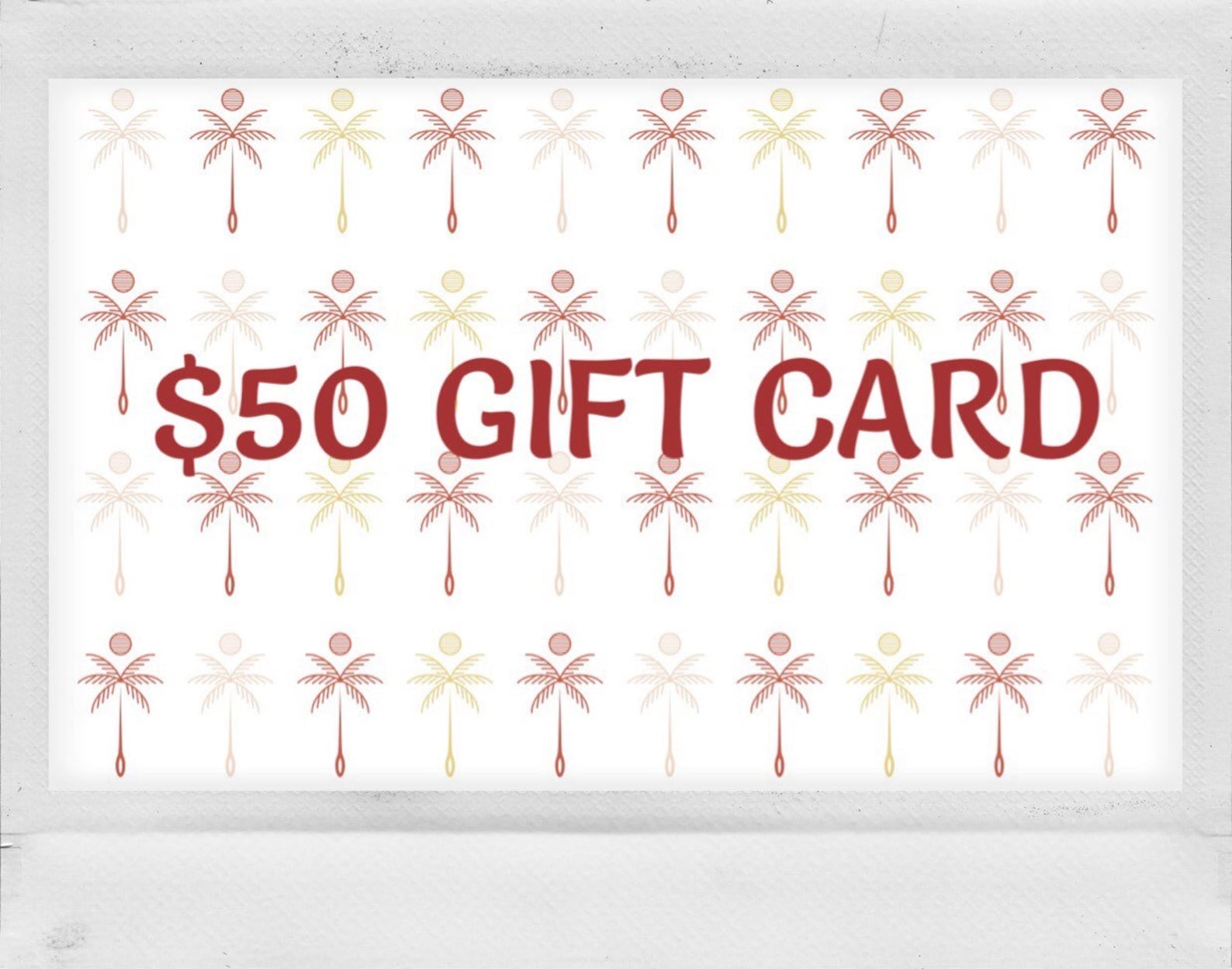 50 DOLLAR GIFT CARD | Etsy