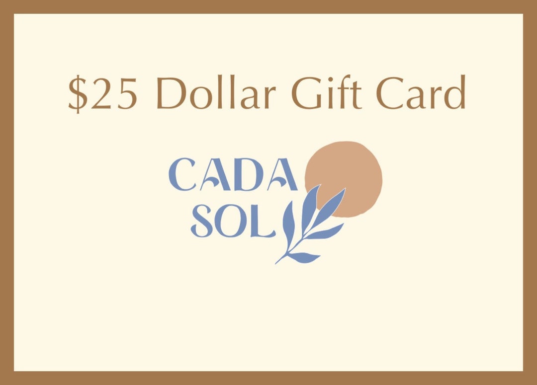 25 DOLLAR GIFT CARD - Etsy
