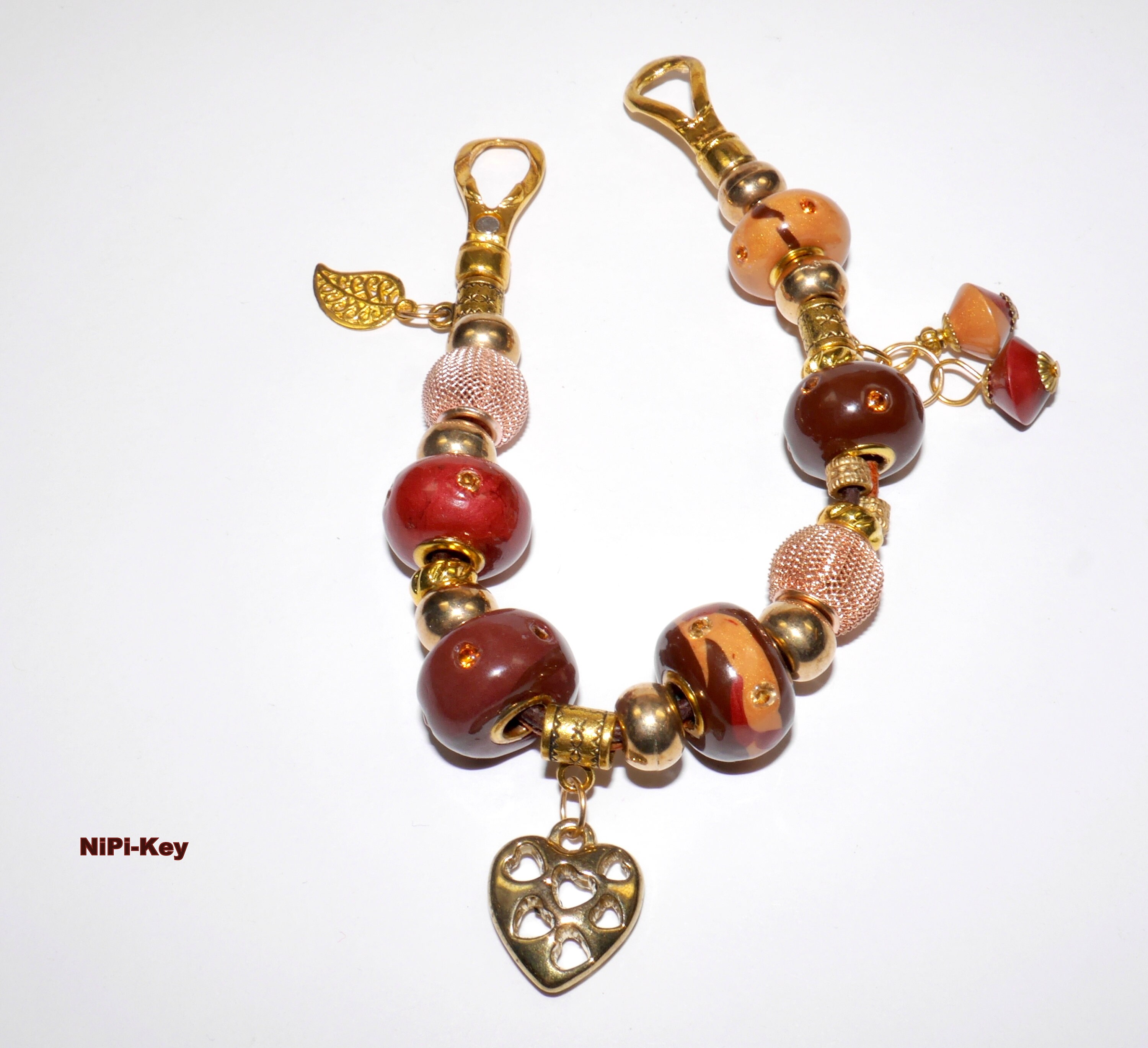 Pulsera brillante pulsera modular pequeñas piedras Swarovski de oro ...