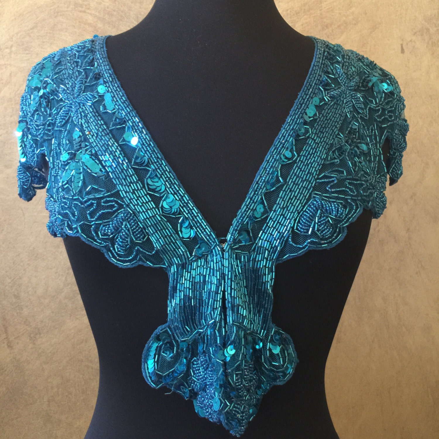 Sequin Glass Beaded & Sequin Lace Collar Shoulder Shrug Shawl - Etsy