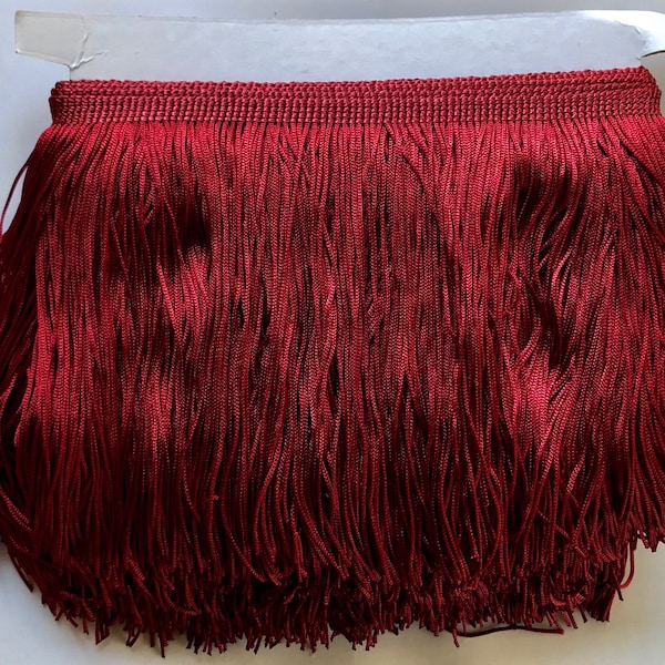 Red Brush Fringe - Etsy