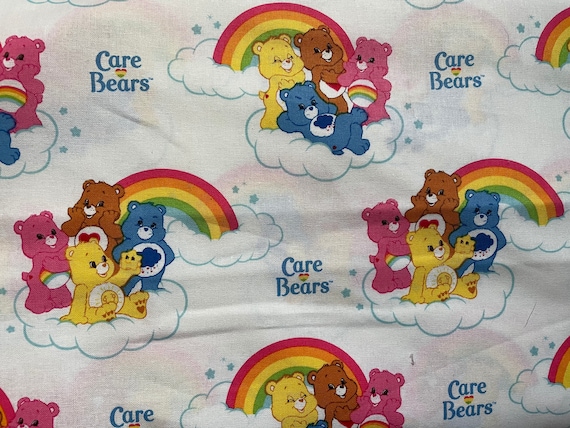 100% Cotton Care Bear Fabric | Etsy