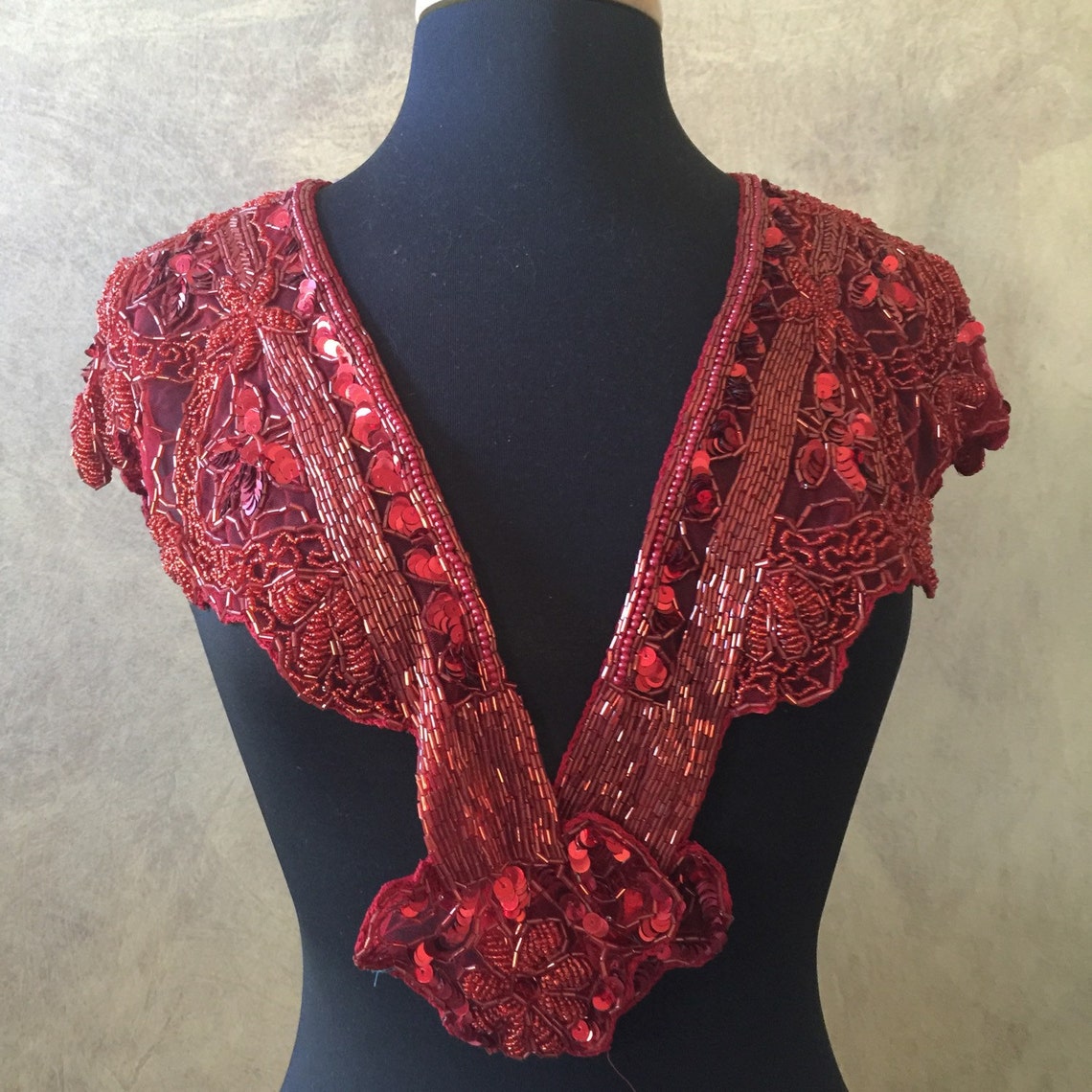 Sequin Glass Beaded & Sequin Lace Collar Shoulder Shrug Shawl - Etsy