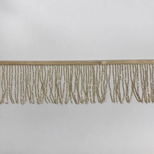 Sage Green Trim Beaded Ball Fringe by the Yard | Etsy