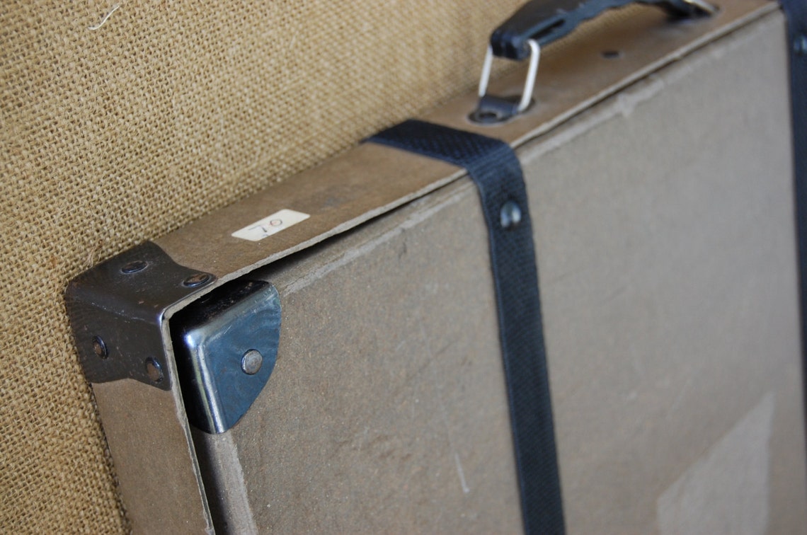 Vintage Film Reel Shipping Box With Canvas Straps Mailing | Etsy