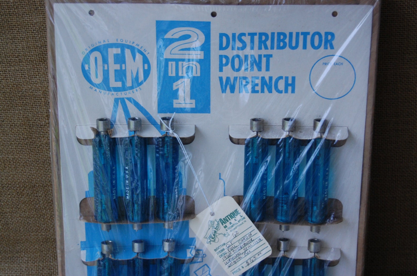 Vintage OEM Distributor Point Wrenches New in Original Packaging Circa ...