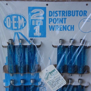Vintage OEM Distributor Point Wrenches New in Original Packaging Circa ...