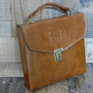 Vintage Whiskey Flask and Leather Pouch, Vintage Glass Bourbon Flask ...