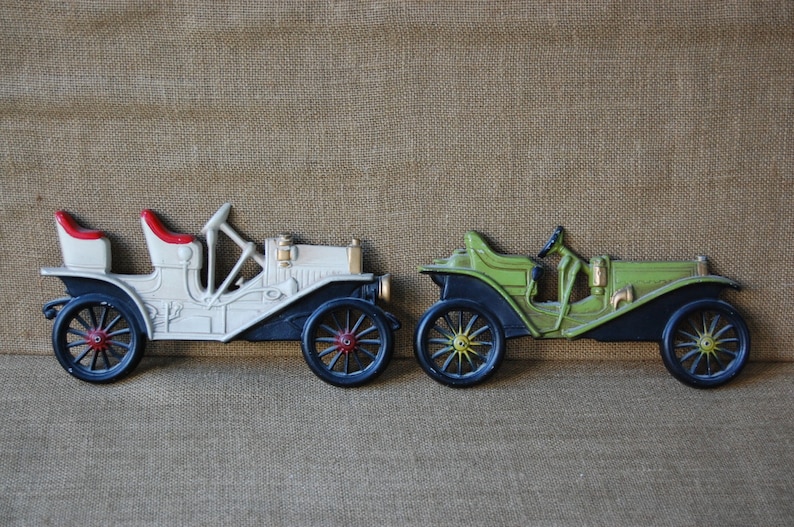 Vintage Midwest Antique Motorcars Metal antique cars model | Etsy
