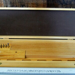 Vintage Drafting Lettering Set Unitech Drafting Kit, Drafting Lettering ...