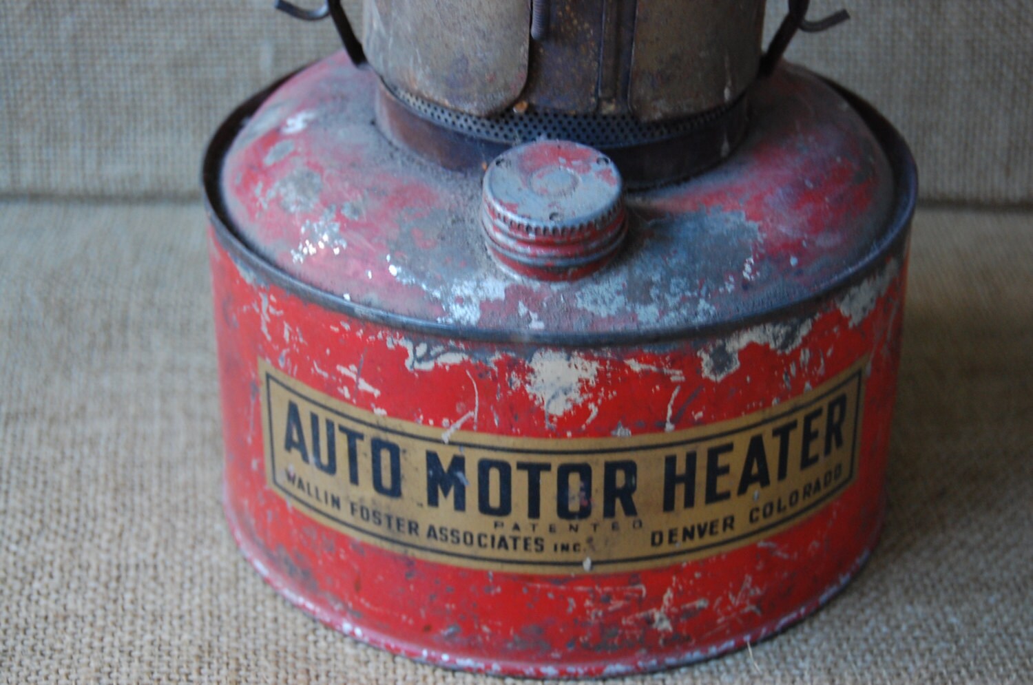 Vintage Industrial Automobile Engine Heater Motor Heater - Etsy
